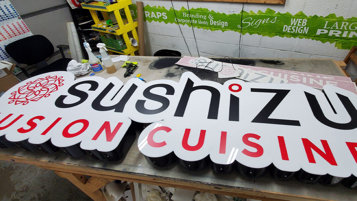 LED channel letter sign - EZ-Tech Design